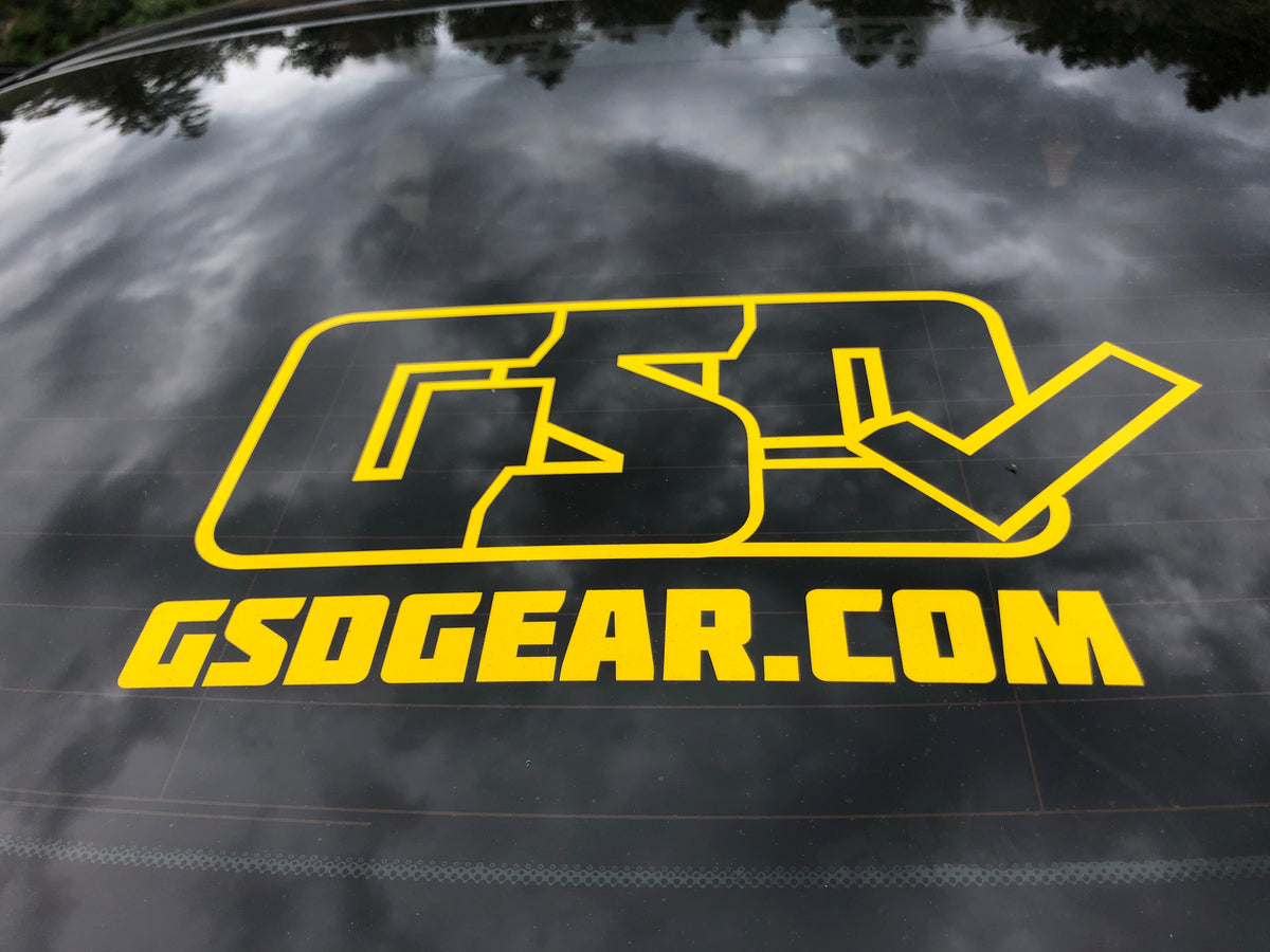 GSD Outline Decal - 12 Inch – GSD Gear