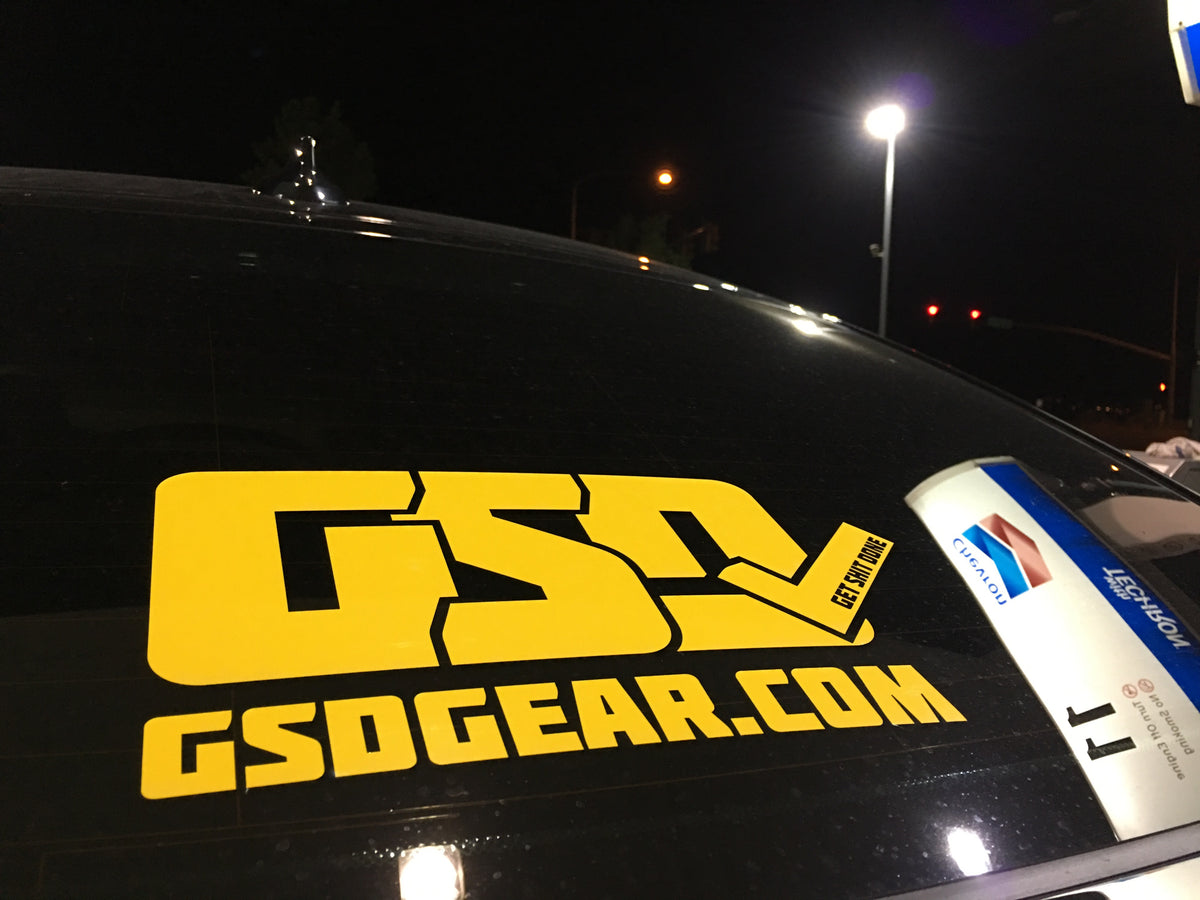 GSD Decal - 12 Inch – GSD Gear