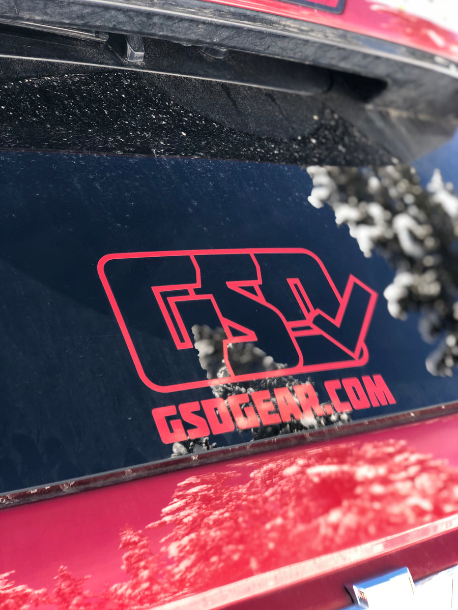 GSD Outline Decal - 12 Inch – GSD Gear